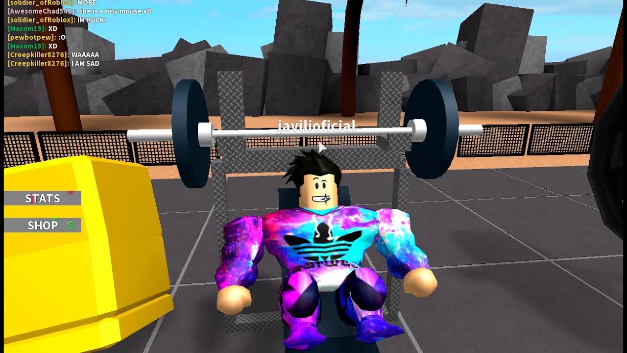 Ficando bombadão!Weight Lifting Simulator 2-roblox - YouTube