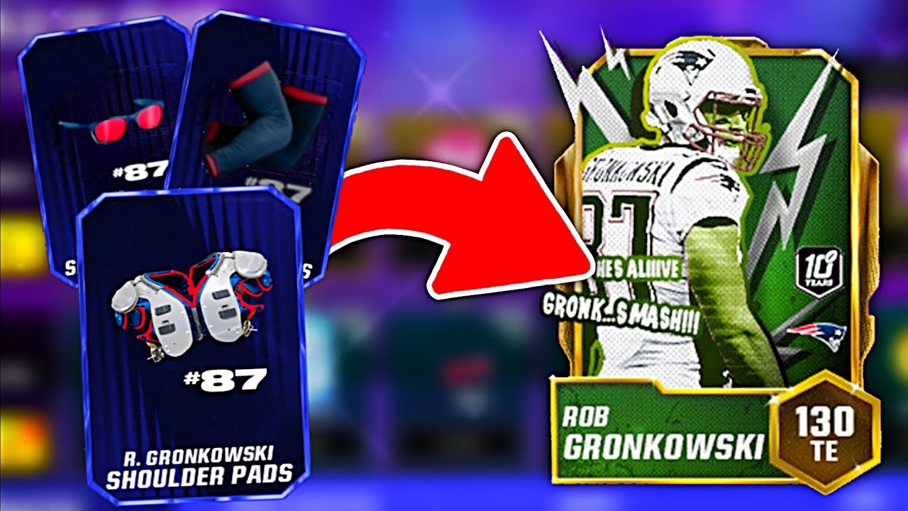 HOW TO GET ALL 3 ROB GRONKOWSKI COLLECTIBLES! CLAIM FREE 130 ICONIC ...