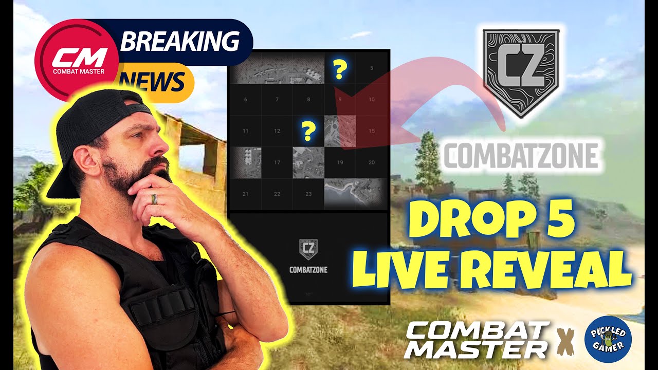🔴 LIVE - Combat Master - Combat Zone Day 5 Reveal and Play With Subs ...