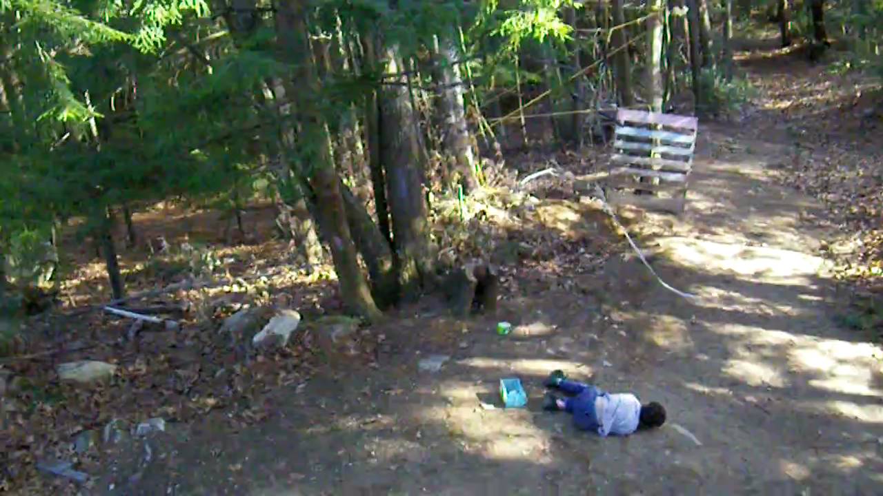 Zip-Line Fail - YouTube