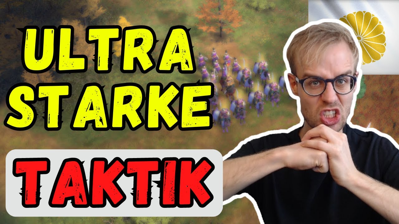 Japan Build Order 🇯🇵 Age of Empires 4 Taktik Guide Tutorial - YouTube