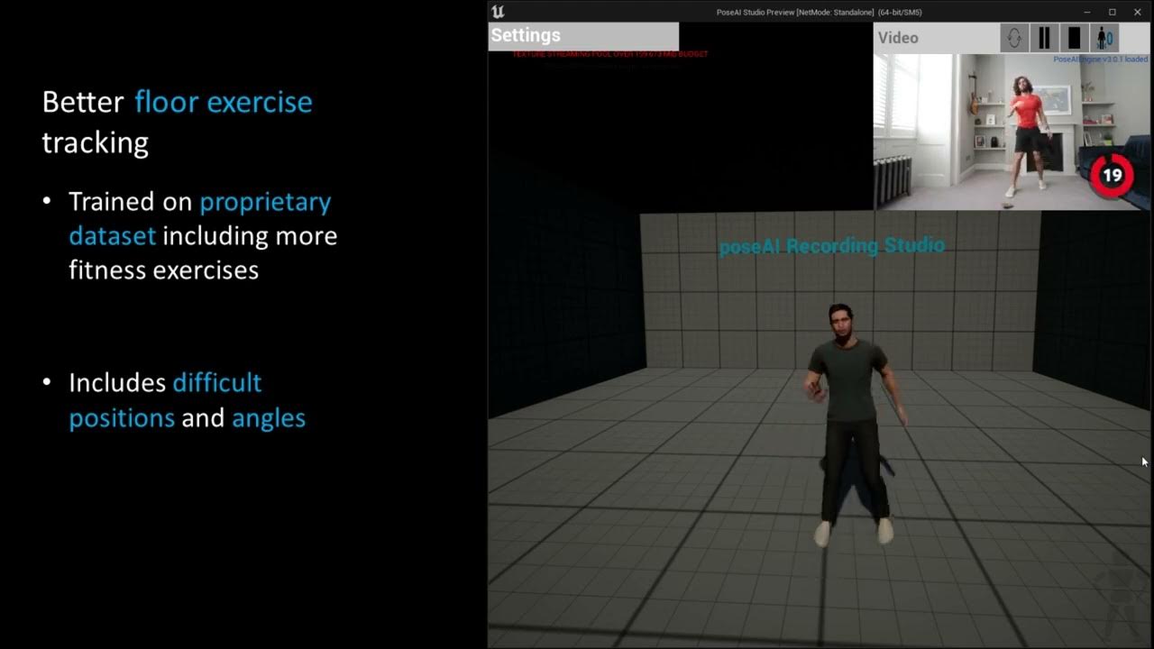 PoseAI realtime motion capture Release 3.0, for UE5 and Unity3D - YouTube