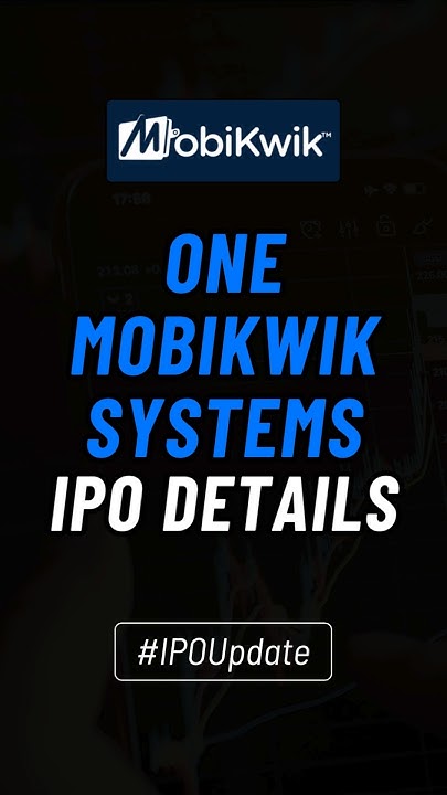 MobiKwik IPO Details | One Mobikwik System IPO | Finance Fit - YouTube