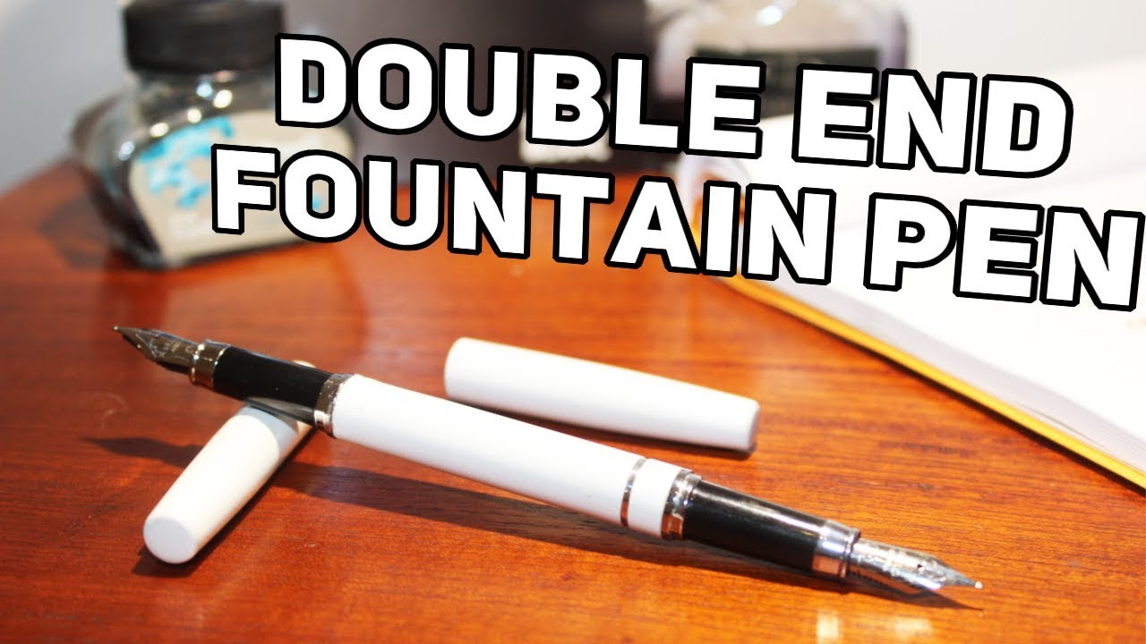 Making A Double Ended Fountain Pen Fountain Pen DIY YouTube making-a-double-ended-fountain-pen-fountain-pen-diy-youtube