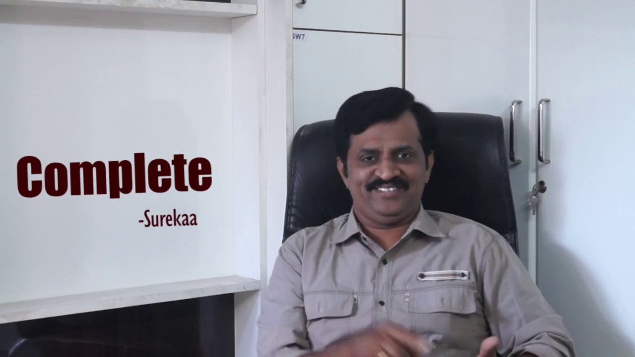 Surekaa Sundar Talks about 'Complete' - சுரேகா சுந்தர் “முழுமை” - YouTube