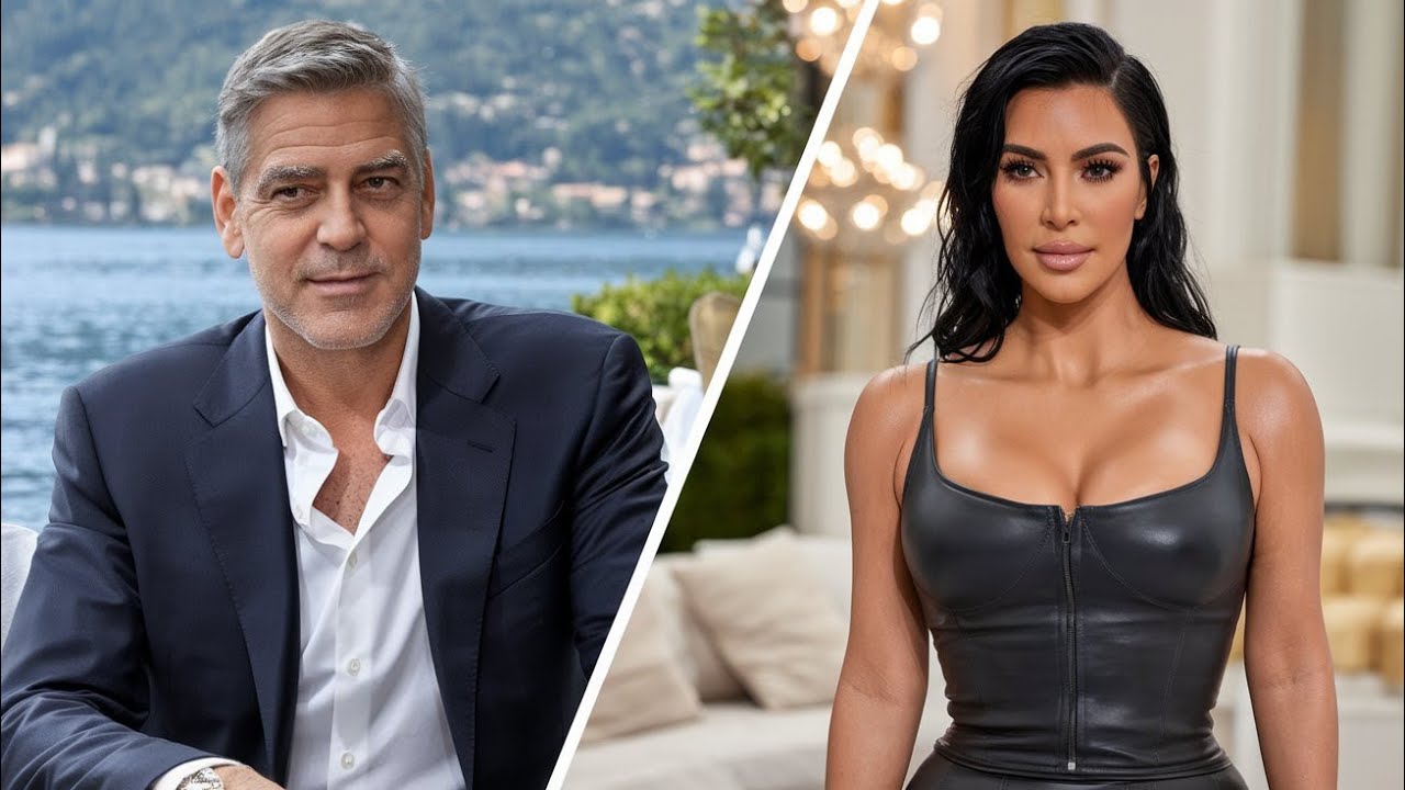 A Day in the Lives of George Clooney and Kim Kardashian - YouTube