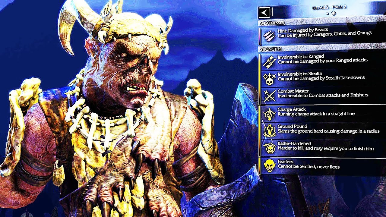 SHADOW OF MORDOR - FINAL BOSS BATTLE WARCHIEF LORD OF THE HUNT CAMPAIGN ...