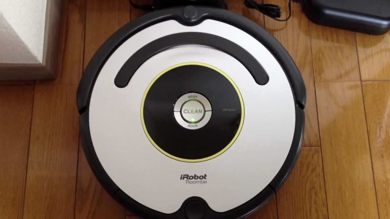 roomba 620 start-up（ルンバ620始動の様子） - YouTube