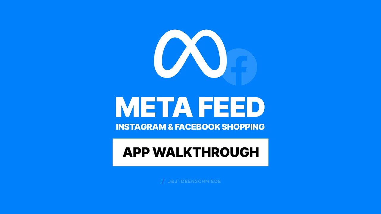 Shopware 6 - Meta Feed (App walkthrough) - YouTube
