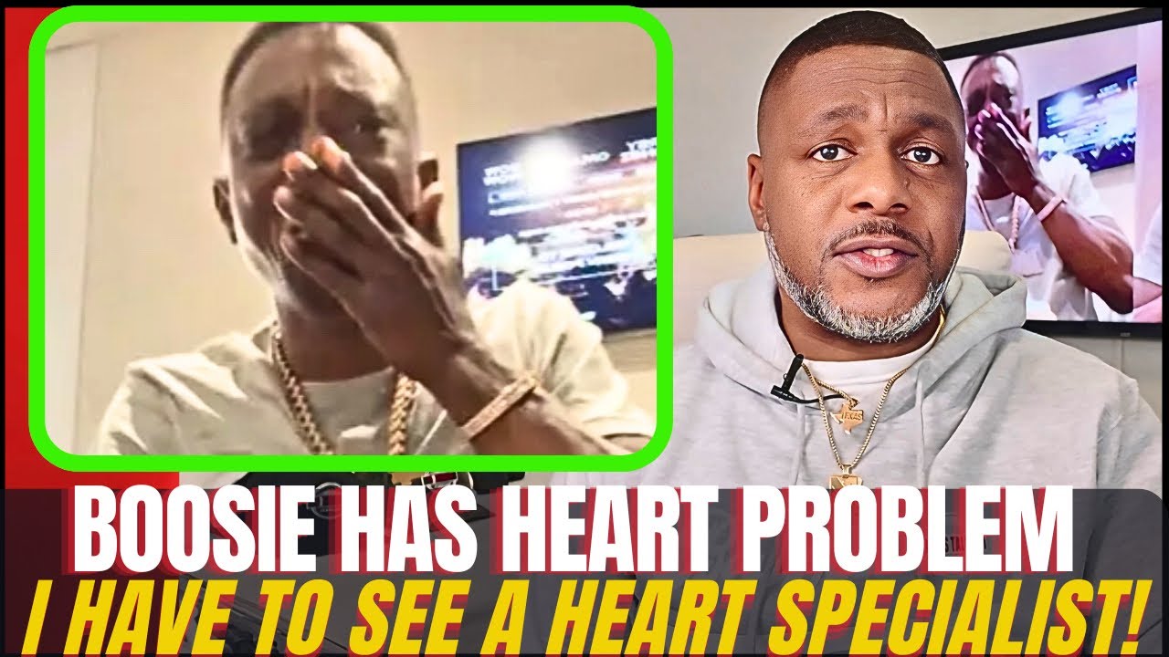 Boosie Heart Condition Gets Worse! And Has Him In Pain as He Holds Back ...