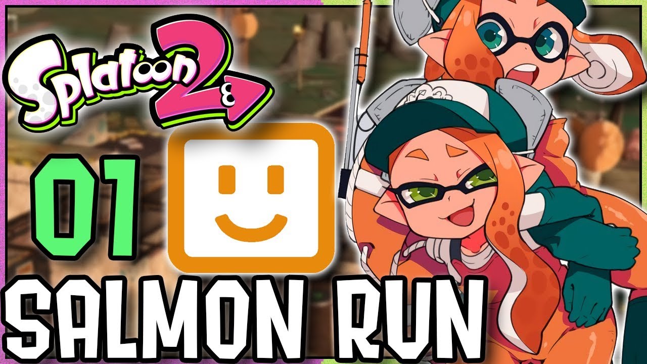 SALMON RUN THREEWAY PROFRESHIONAL GAMEPLAY! Splatoon 2 Salmon Run W ...