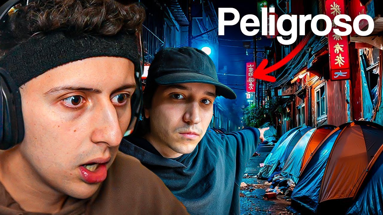 REACCIONANDO AL BARRIO MÁS PELIGROSO DE JAPÓN | HiClavero - YouTube