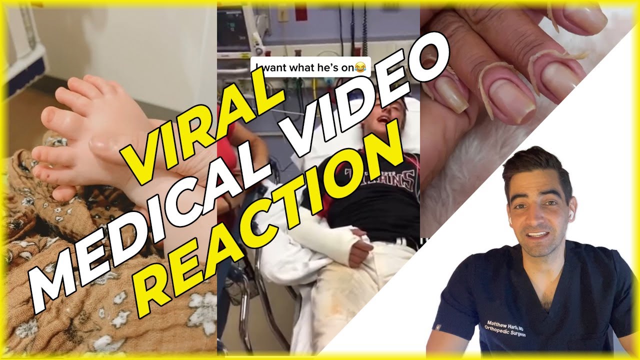 Doctor Reacts to Crazy Viral Medical Videos - YouTube