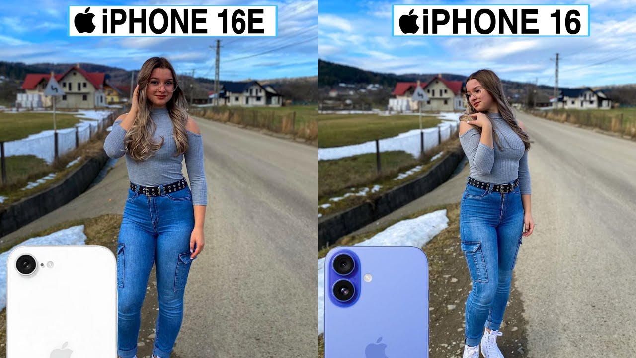 iPhone 16E Vs iPhone 16 Camera Test Comparison - YouTube