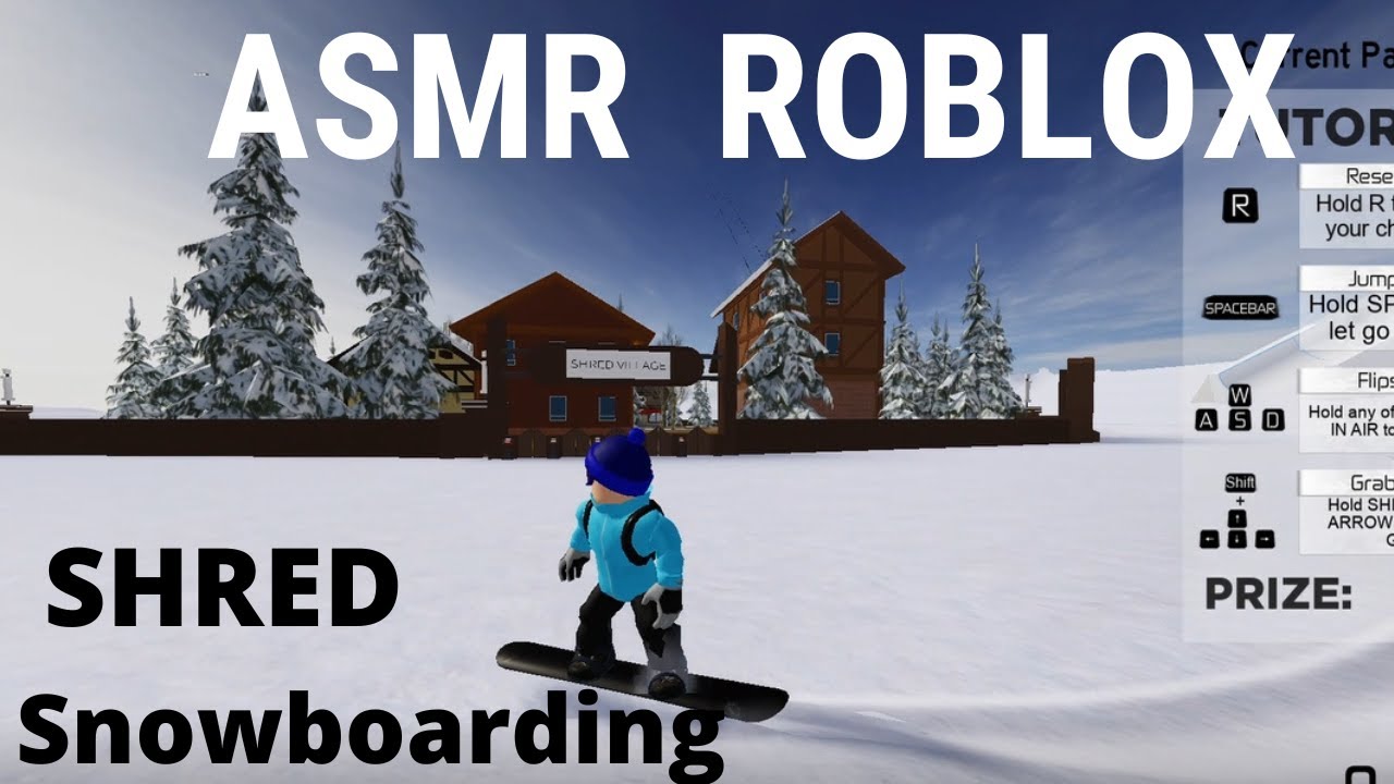 ASMR mouth sounds| Roblox| Snowboarding - YouTube