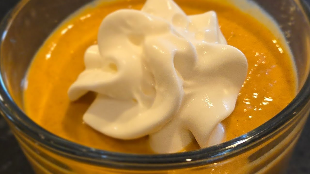 EMERGENCY PUMPKIN PUDDING - YouTube