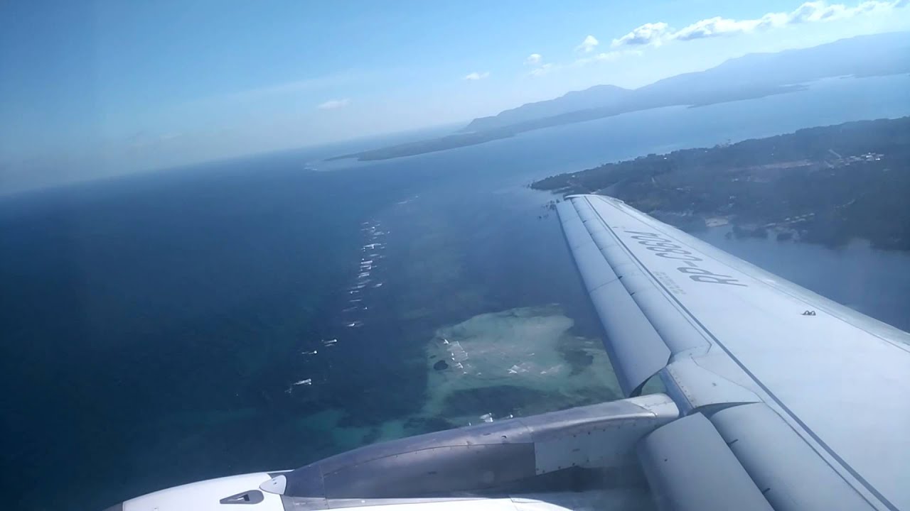 Philippine Airlines A320 RP-C8604 Puerto Princesa Take Off to Manila ...