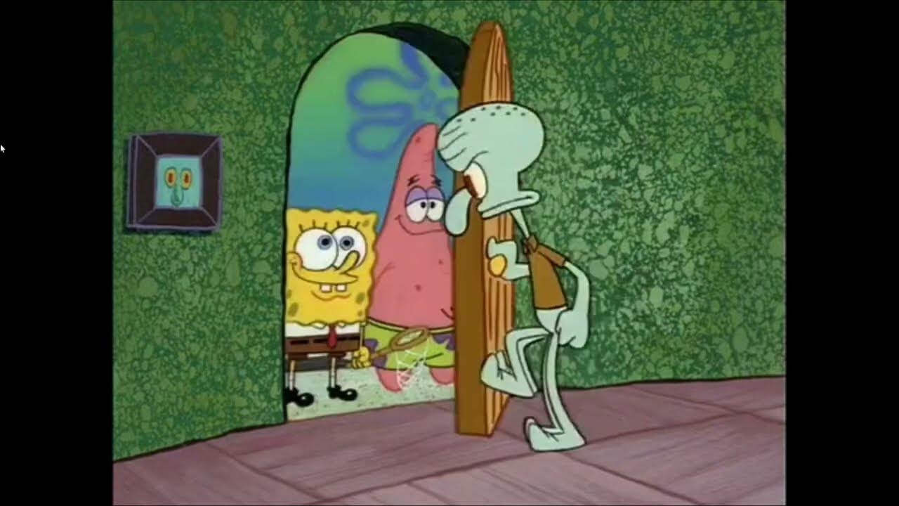 Squidward slams the door (SpongeBob SquarePants Clip) - YouTube