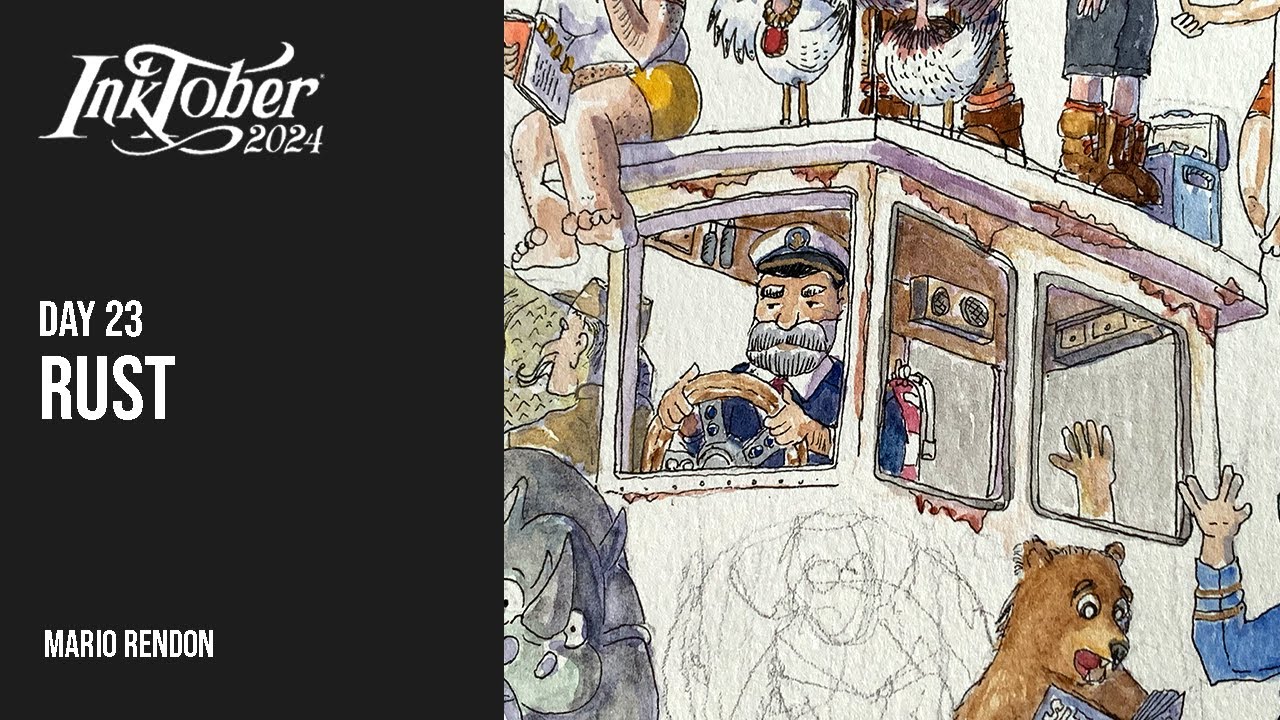 Inktober 2024 Day 23 - Rust - YouTube