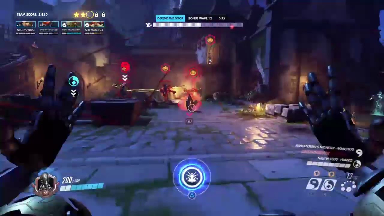 Overwatch Frankenstein revenge endless game mode(live streaming) - YouTube