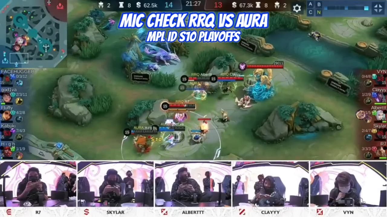 MIC CHECK RRQ VS AURA | MPL ID SEASON 10 | SUPER EPIC COMEBACK - YouTube