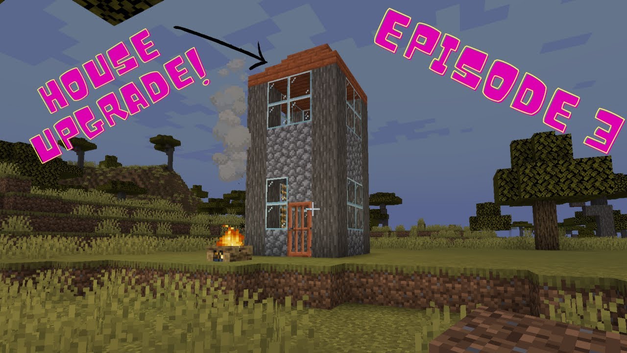 I added a SECOND FLOOR to the House!-Minecraft Java Edition Episode 3 ...