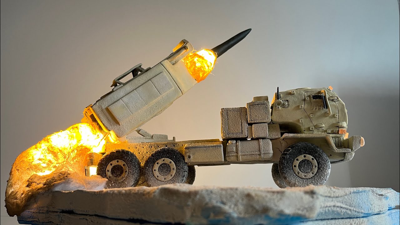 Diorama "Himars hero of winter" How to make - YouTube