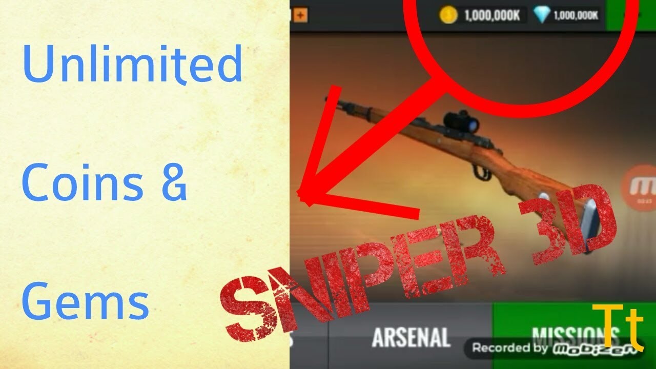 How to hack Sniper 3d - YouTube