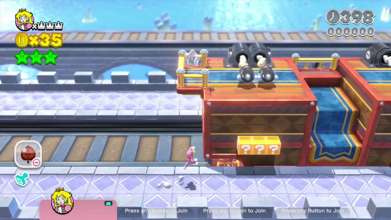 Super Mario 3D World 3-Train Speedrun - Time: 58 (Former WR) - YouTube