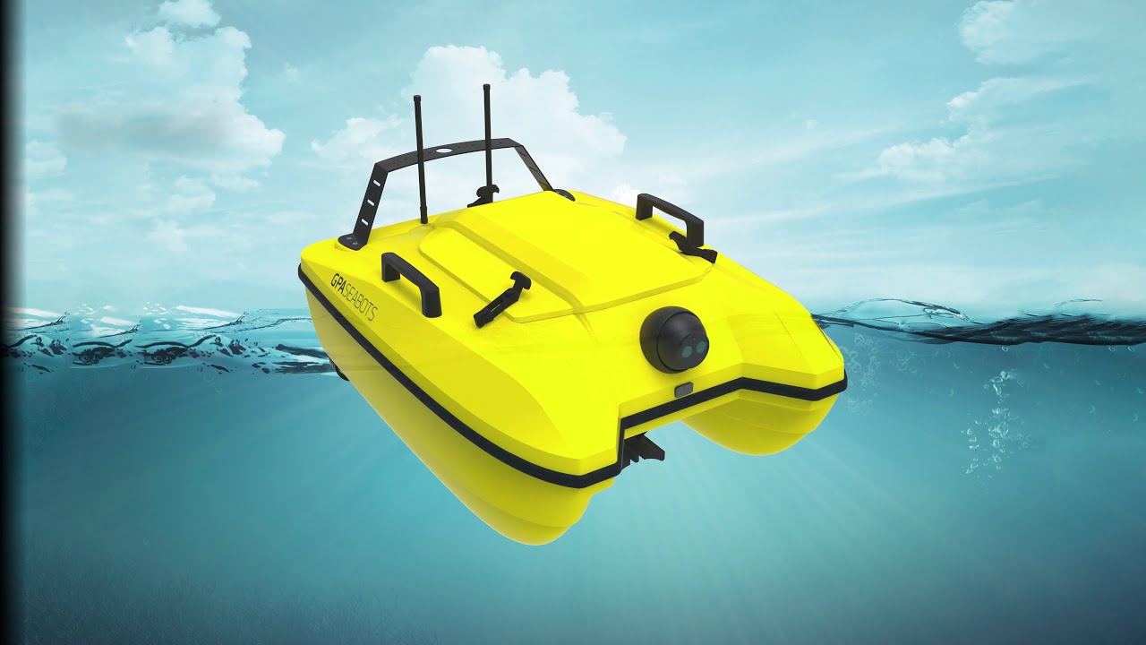 SB100 unmanned surface vehicle - YouTube