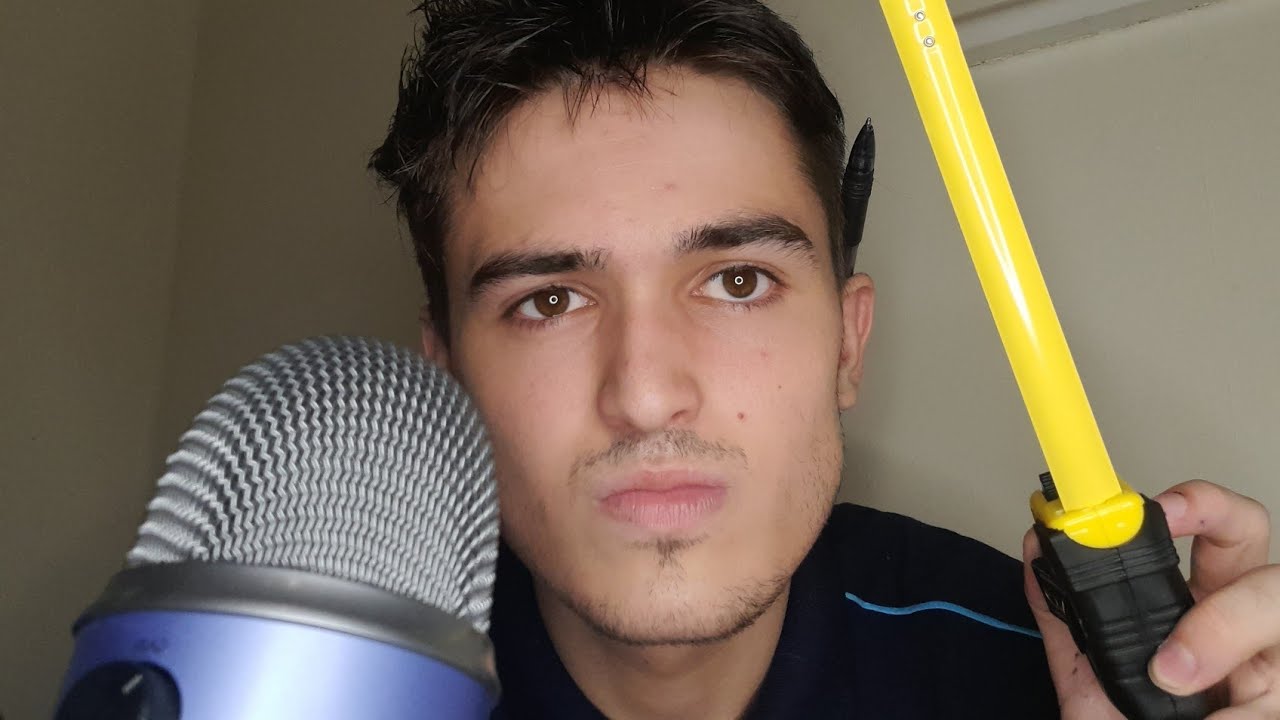 ASMR | Sketching and Measuring You (Weird) - YouTube