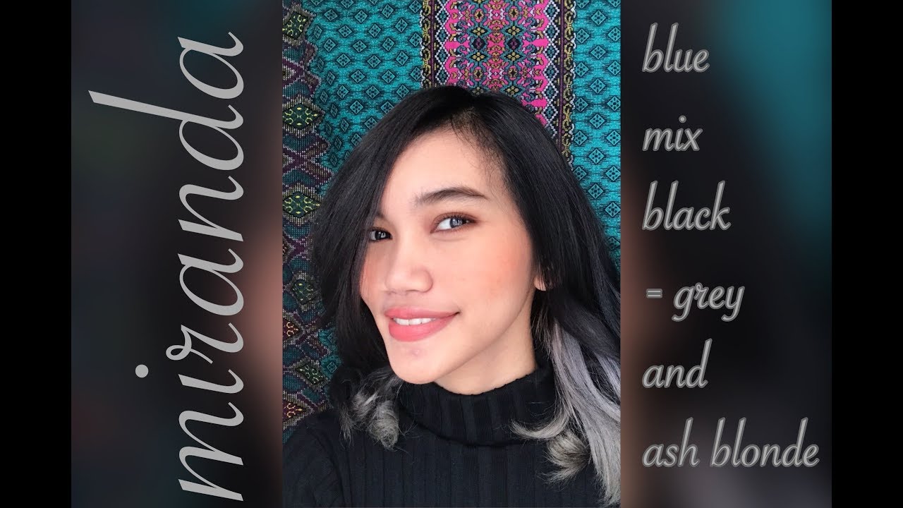 grey ash hair miranda - YouTube