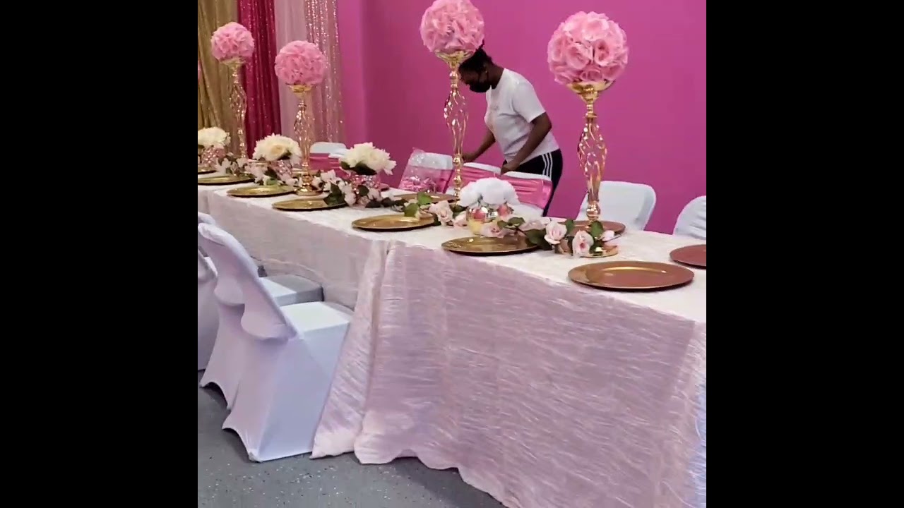 Shades of Pink Birthday Brunch - YouTube