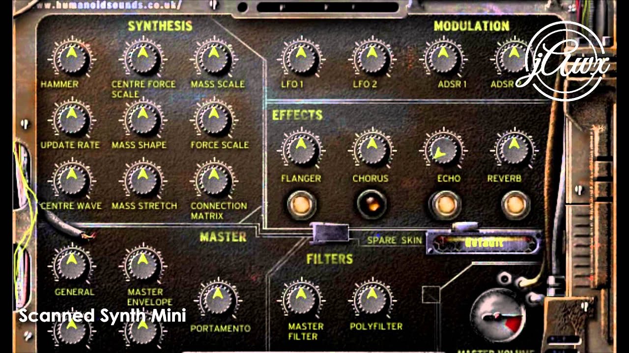 Scanned Synth Mini - Free Vst Plugin - YouTube