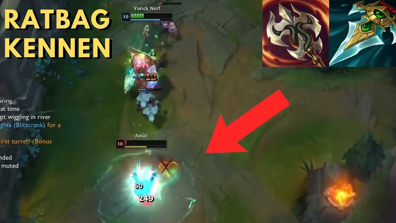 NERF YORICK NERF YORICK NERF YORICK BUFF KENNEN - YouTube