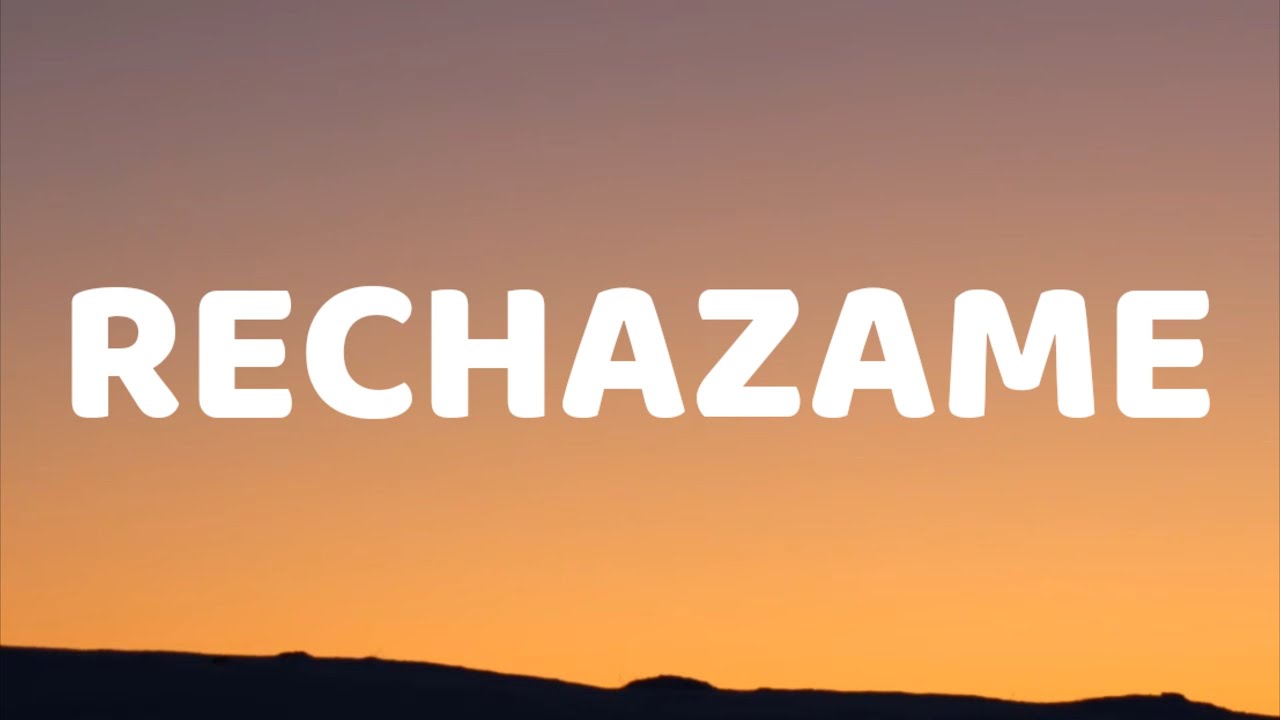 Prince Royce - Rechazame (Lyrics) - YouTube Music
