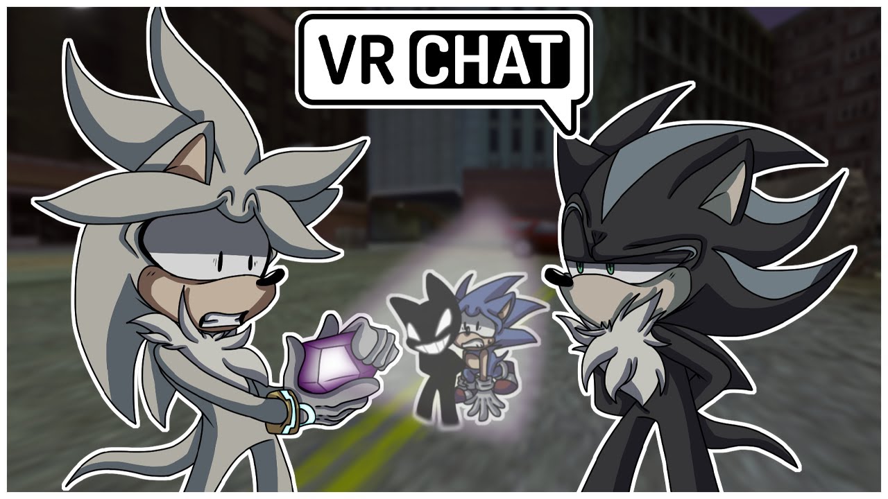 BETRAYING SONIC?! | Mephiles Warns Silver About The Future! (VR Chat ...