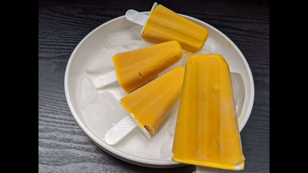 സൈക്കിളിൽ കൊണ്ട് വരുന്ന Mango Ice || Mango Bar || Mango Popsicle Recipe ...