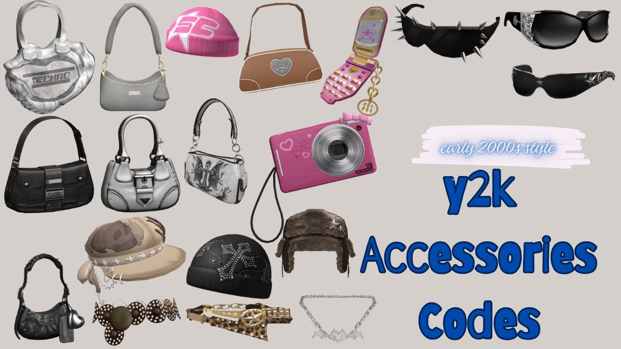 ROBLOX Y2K ACCESSORIES CODES #sunnycodes #y2kroblox - YouTube