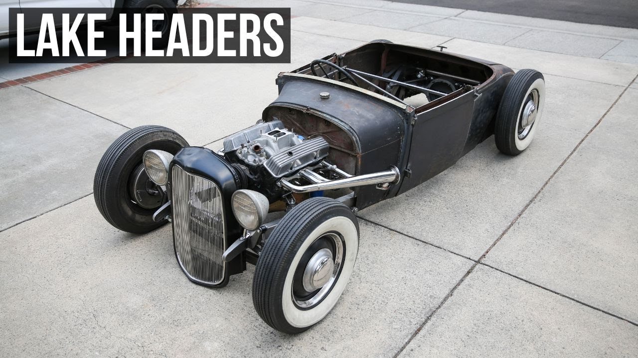 Lake Headers for the 1928 Model A Hot Rod - YouTube