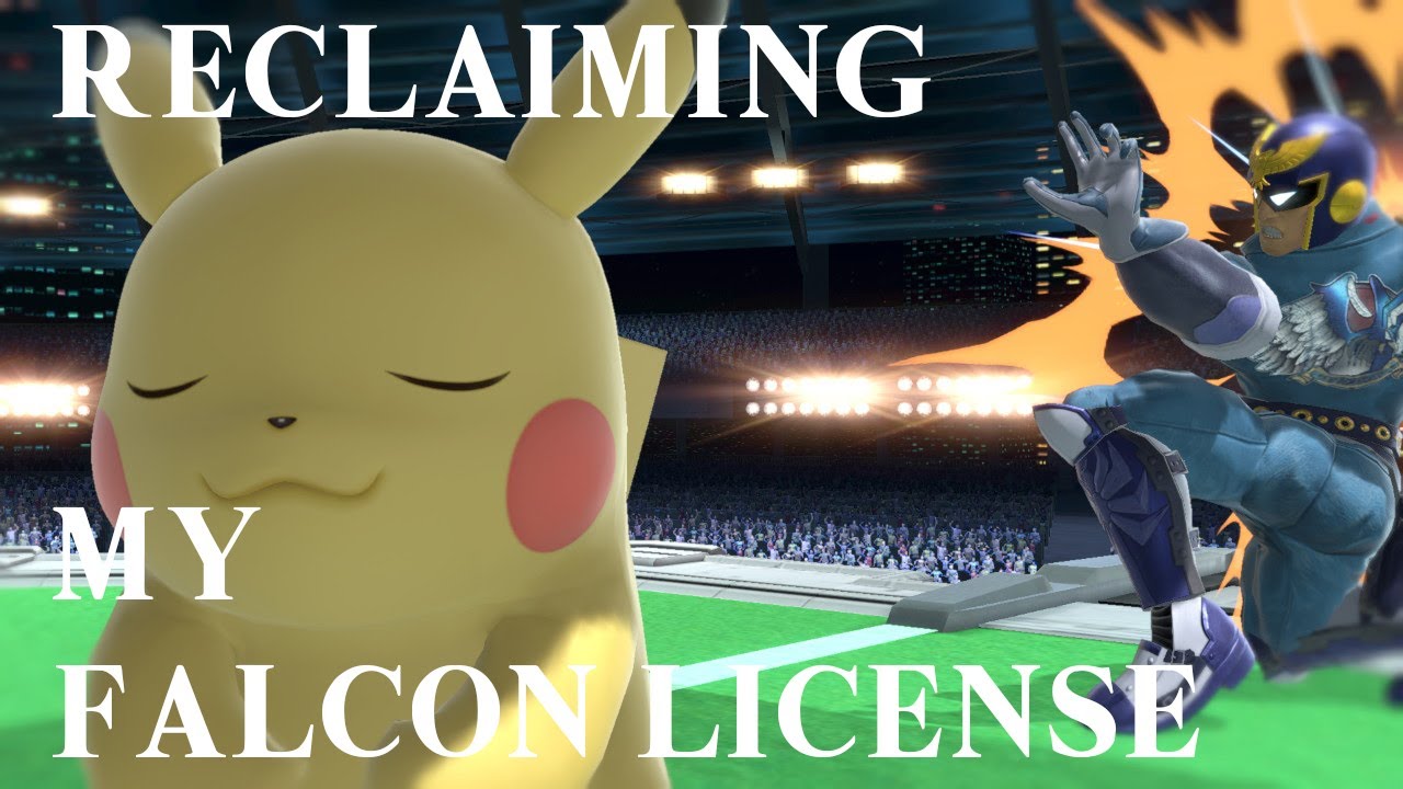 Reclaiming my CAPTAIN FALCON LICENSE- Super Smash Bros. Ultimate ...