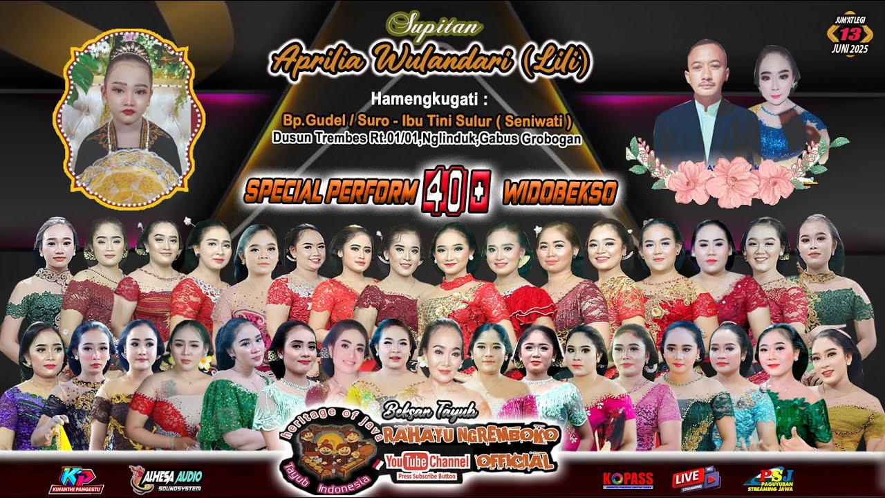 🔴Live Tayub RAHAYU NGREMBOKO (42 PENARI) || ALHESA Audio || KP PRO ...