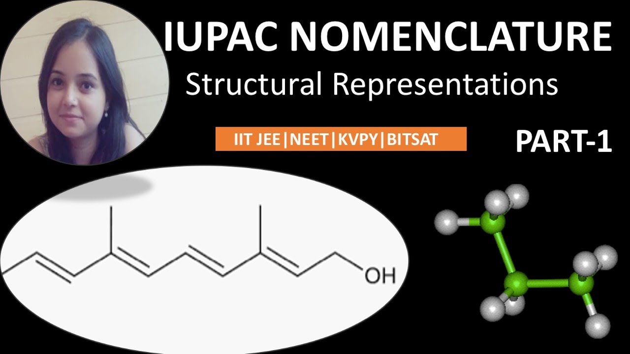 IUPAC Nomenclature(1)| Structural representations of Organic Compounds ...