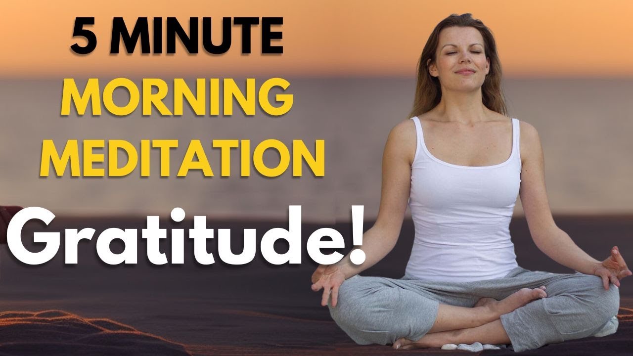 5 Minute Morning Meditation - YouTube