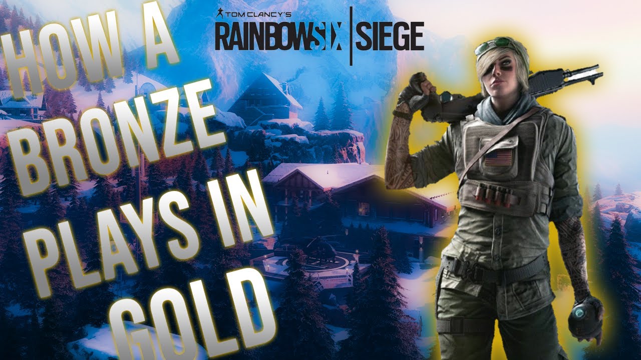 BRONZE VS GOLD IN RAINBOW SIX SIEGE - YouTube