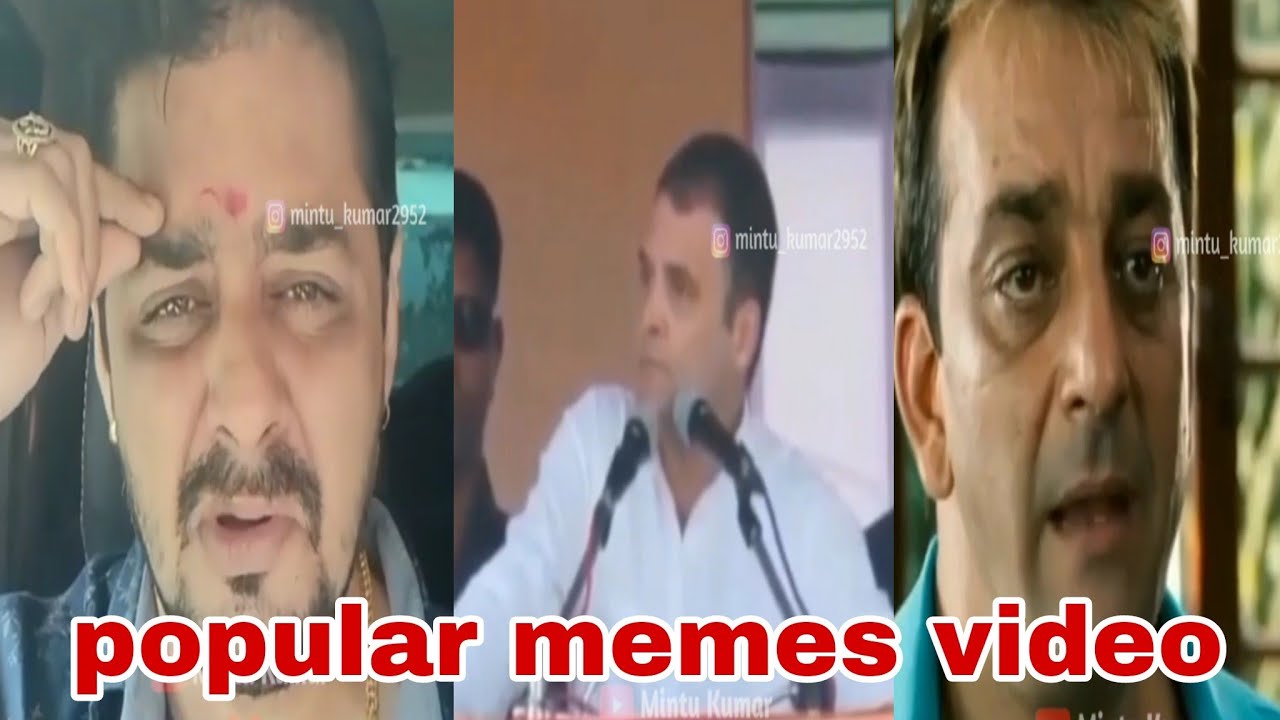 popular memes video || kolkata rap song memes || today viral funny ...