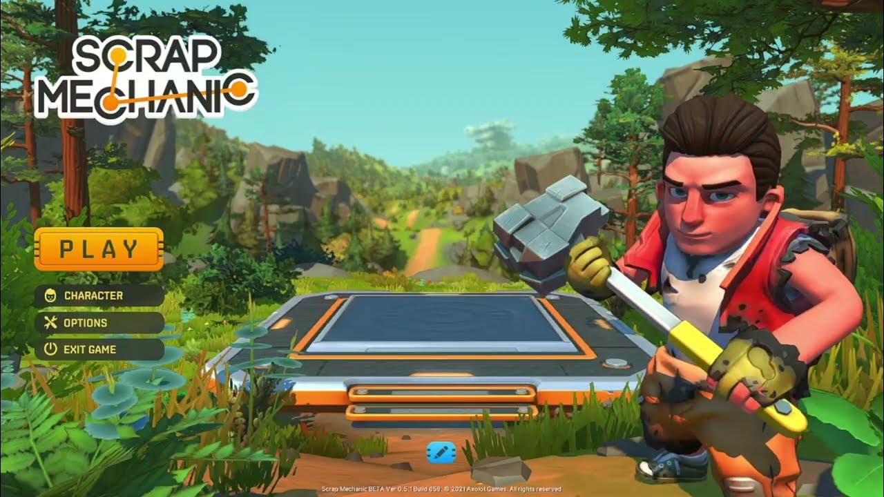 Scrap Mechanic Tutorial + Game - YouTube