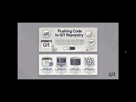 Push existing code to new git repo - YouTube