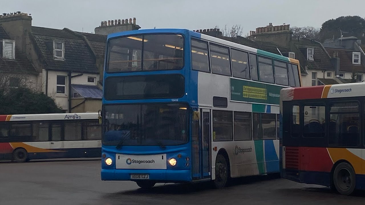 (Kickdown + Soon to be withdrawn) Route 100: Stagecoach South East ADL ...