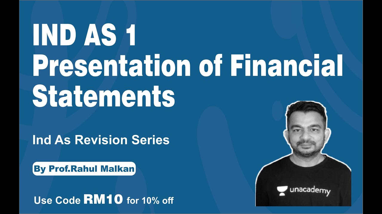 IND AS 1 - Presentation Of Financial Statements / CA FINAL / FR ...